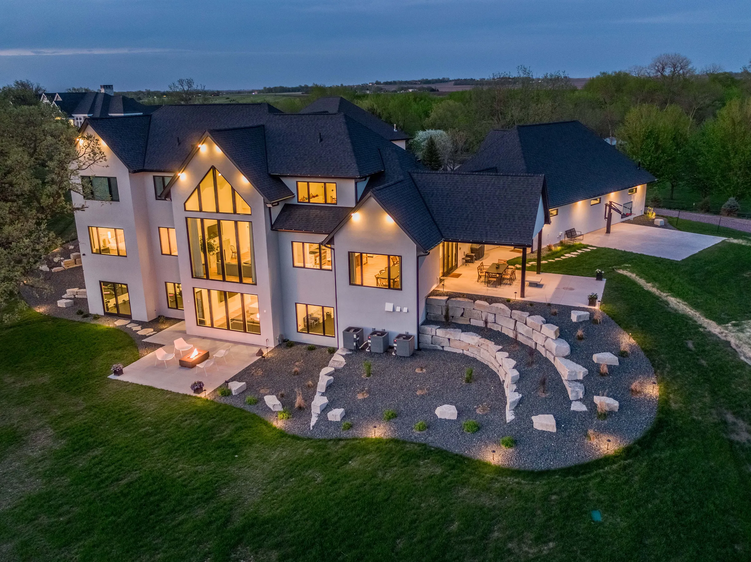 Transitional Two-Story Walkout | Deffenbaugh Homes